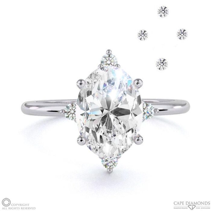 Sutherland Sparkle Lab Grown Diamond Engagement Ring White Gold | Cape ...